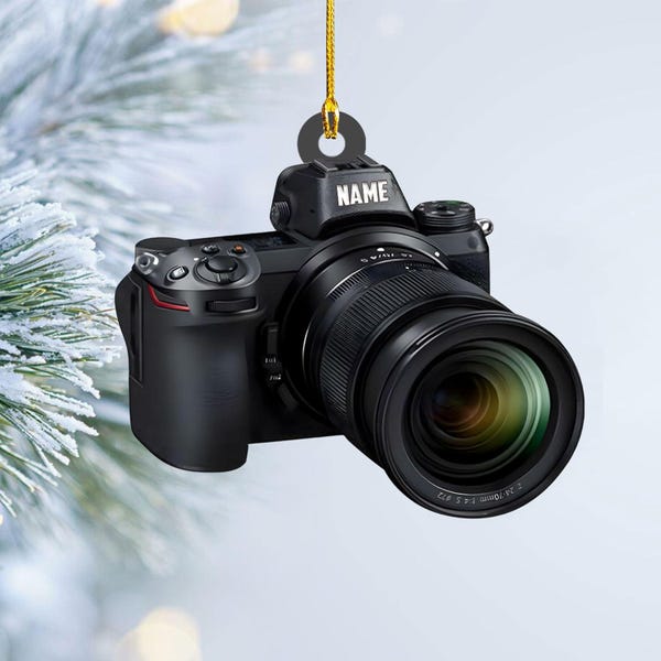 Camera Ornament - Etsy