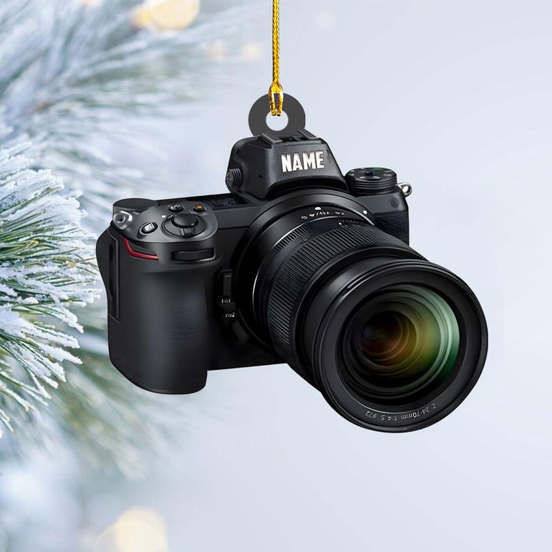 Camera Ornament - Etsy