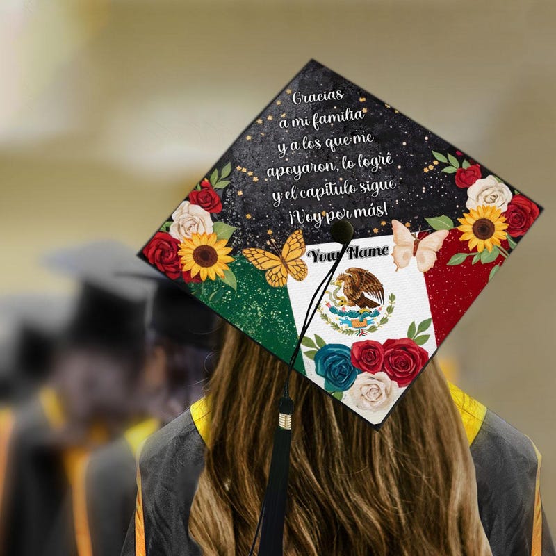 Mexican Graduation Cap Topper - Etsy