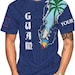Custom Guam Flag T-shirt, Pride Guahan Shirt,customized Name Guam Flag ...