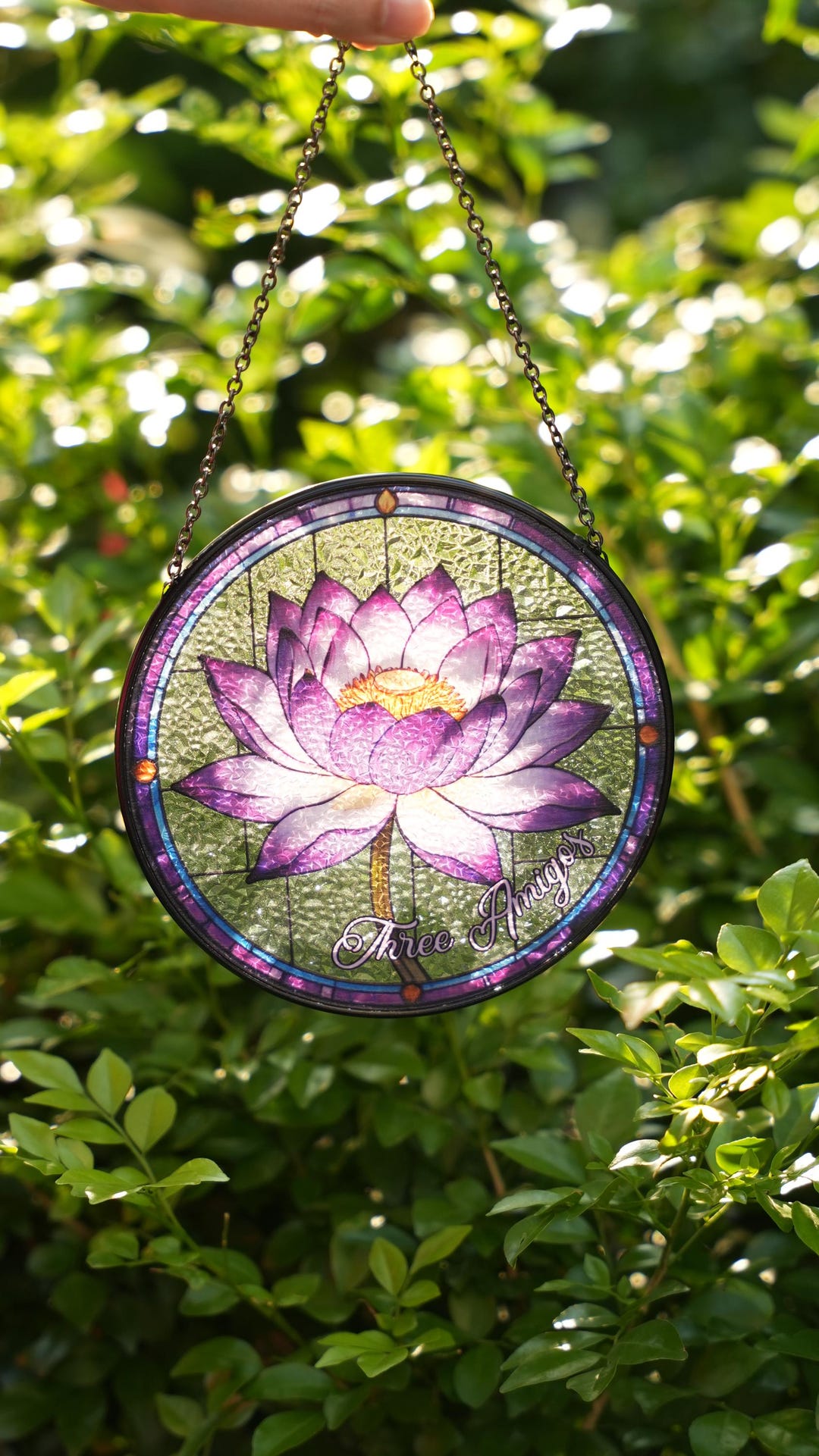Personalized Lotus Flower Suncatcher Glass, Lotus Glass, Lotus Lovers ...
