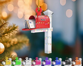 Personalized Mailbox Ornament - Etsy