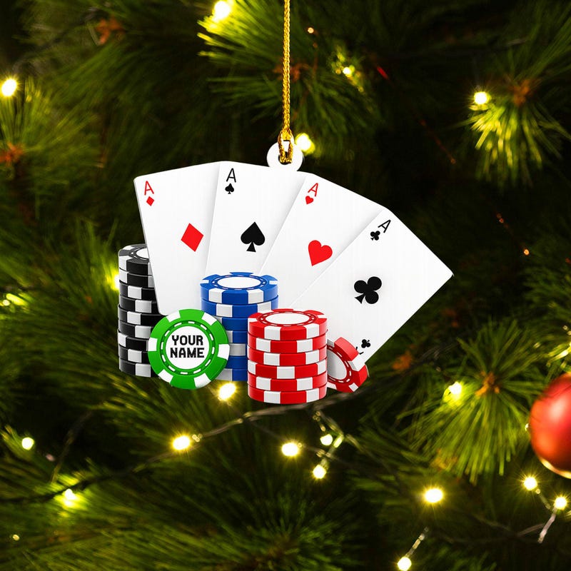 Santa Poker Chips - Etsy