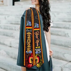Personalized Germany Stole,custom Germany Graduation Sash,germany ...