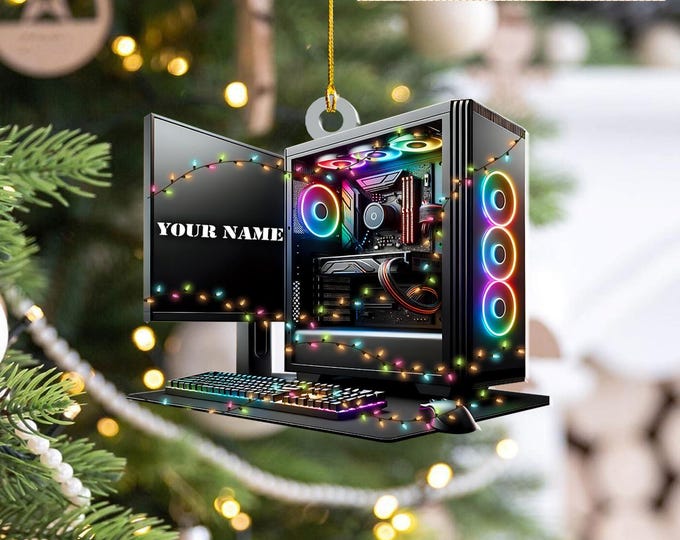 Smores Gamer Christmas Ornament video Gamer Personalized Ornament 2024 ...