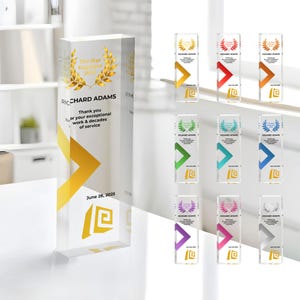 Personalized Award Corporate Trophy Award - Company Anniversary Awards ...