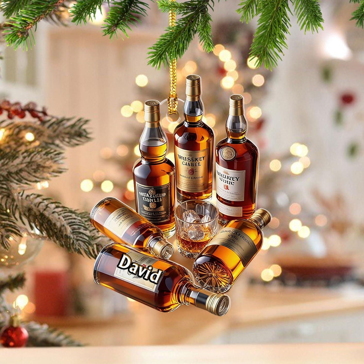 Personalized Pub Christmas FLAT 2D Ornament,custom Pub Decor,irish Pub ...