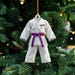 Personalized Karate Uniform Christmas Acrylic Ornament, Karate Lovers ...