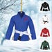 Custom Jiu Jitsu Uniform Ornament,personalized BJJ Ornament,custom Belt ...
