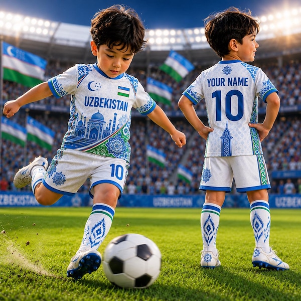 Soccer Jerseys Uzbekistan - Etsy