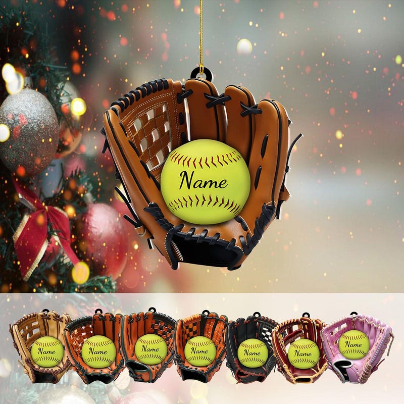 Softball Christmas - Etsy