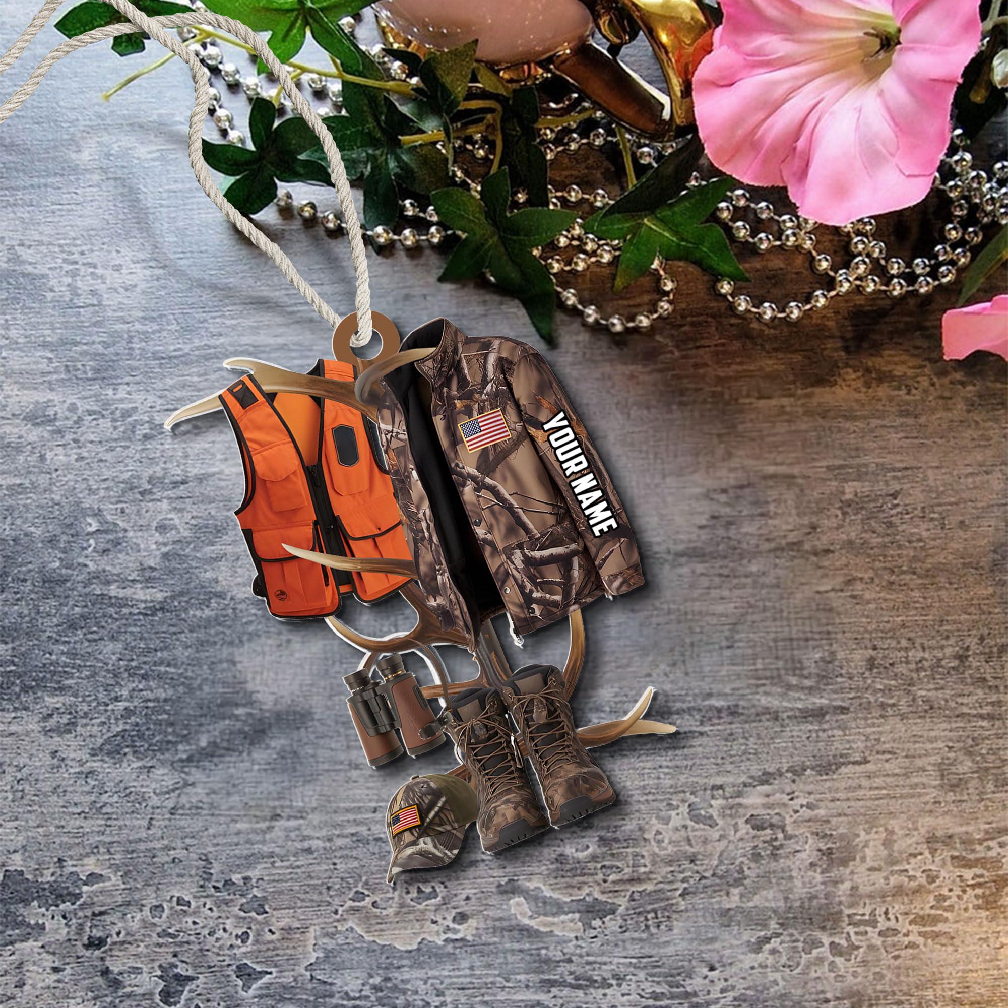 Personalized Hunting Ornament for Christmas,gift for Deer Hunting ...