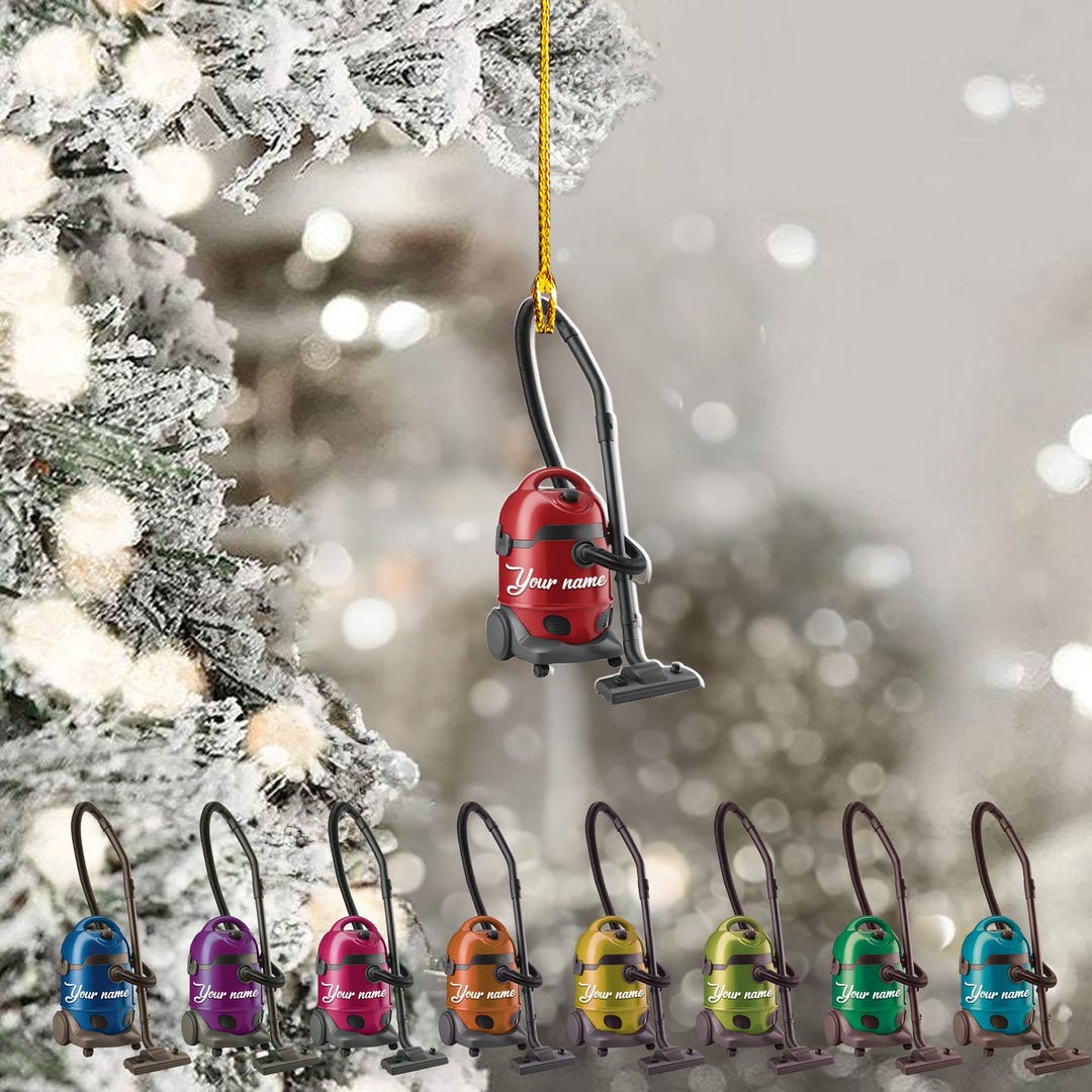 Personalized Vacuum Cleaner Christmas Ornament, Loved Vacuum Cleaner ...