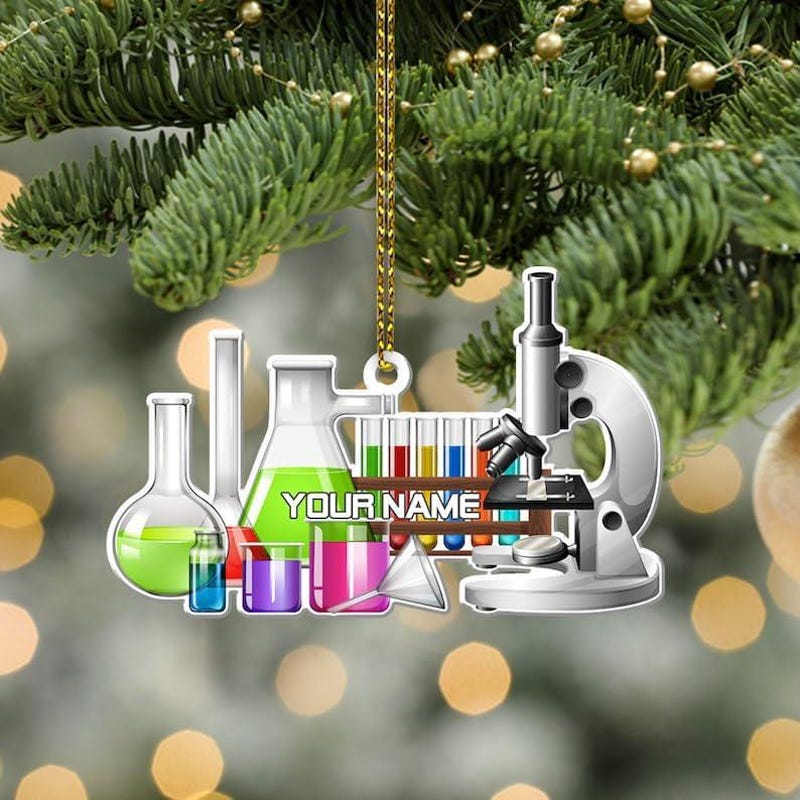 Chemistry Ornament - Etsy