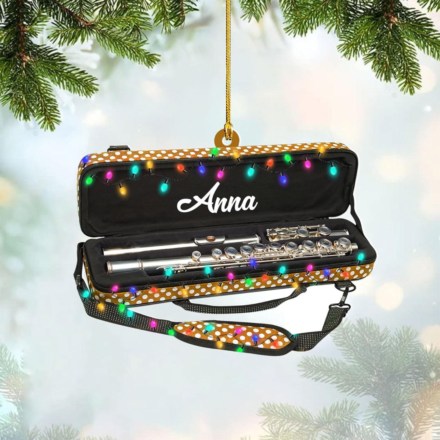 Personalized Flute Ornaments,flute Musical Instruments Ornaments,flute ...