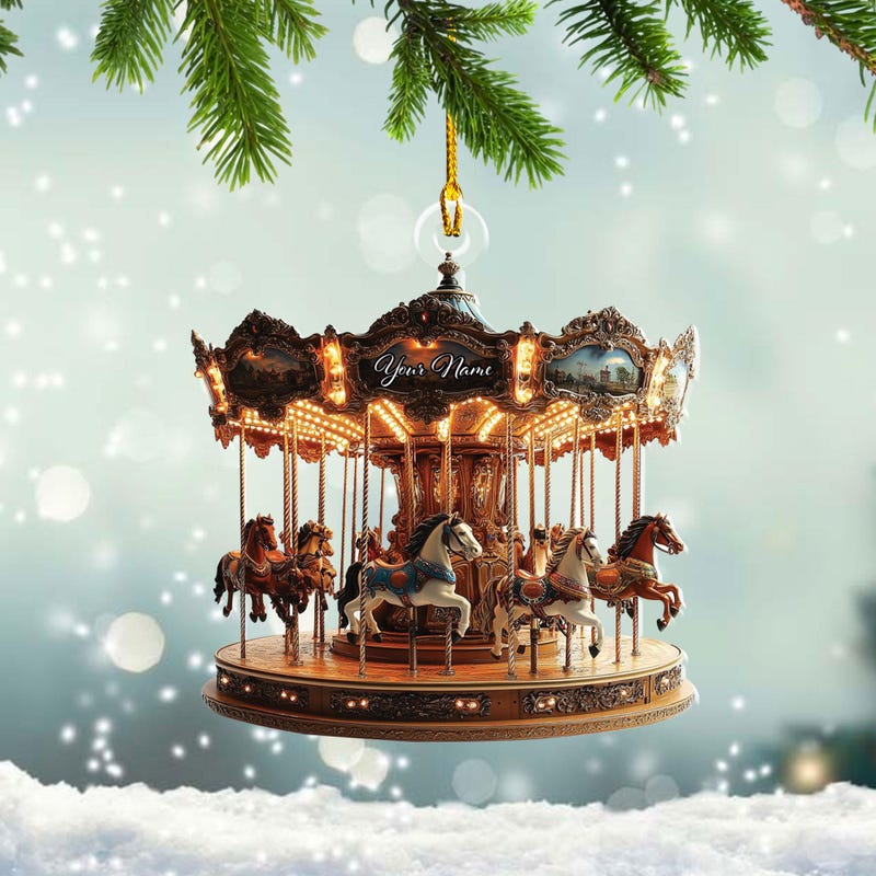 Christmas Carousel - Etsy