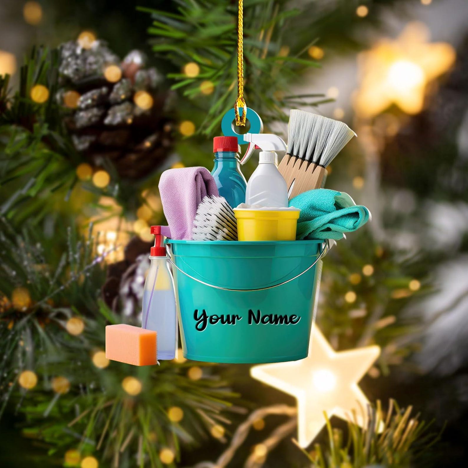 Personalized Housekeeping Christmas Ornament 2025, Housekeeping ...