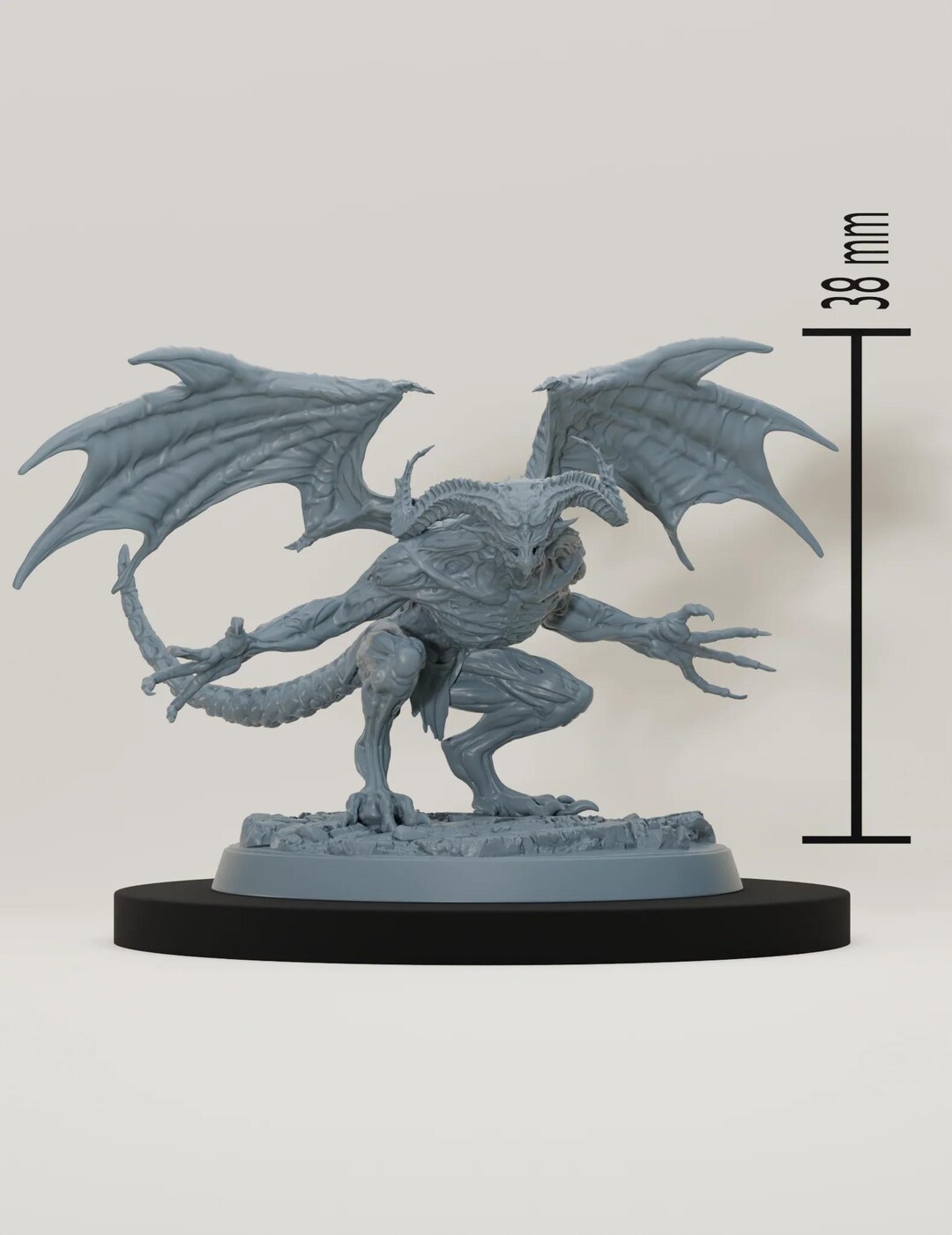 Set of Hungry Demonic Creatures - D&D Miniatures, Pathfinder 2nd ...
