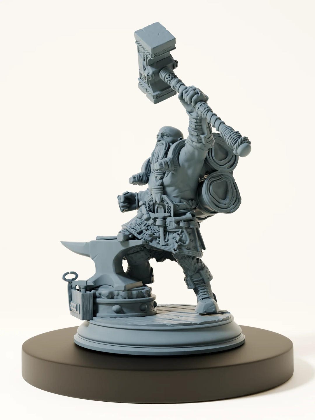 Dwarven Blacksmith - Dnd Miniatures, Pathfinder 2e, Heroquest, Minis ...