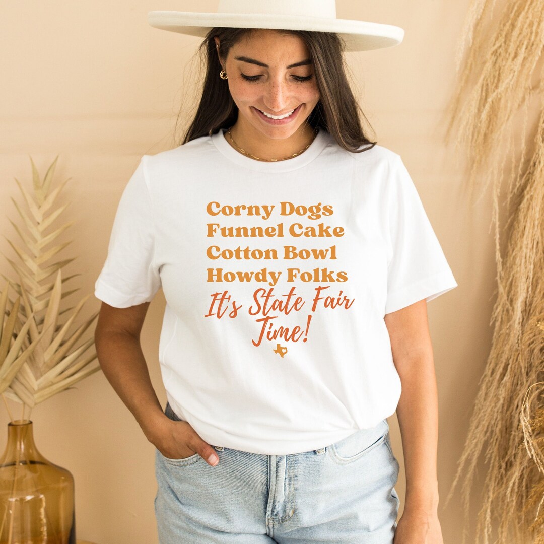 Texas State Fair Shirt Carnival Texas Shirt Shirt for Fair - Etsy