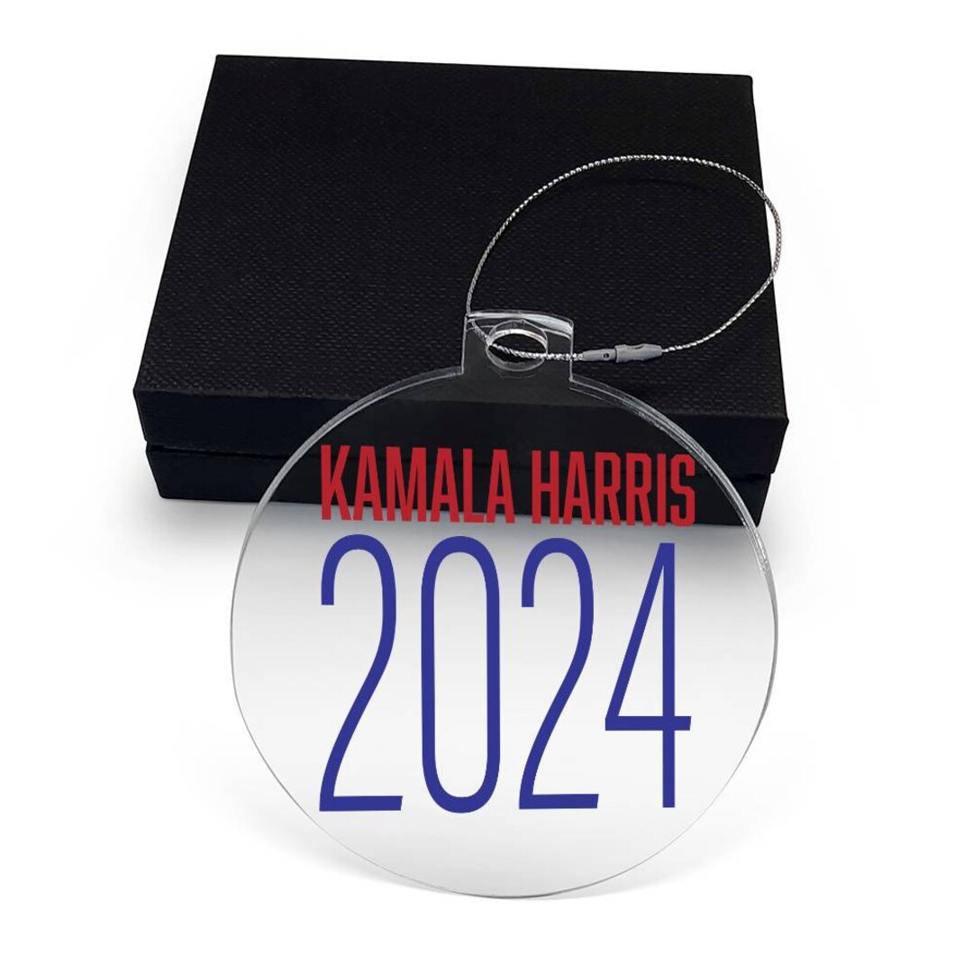 HARRIS Kamala Harris Ornament 2024, Political Support Pendant, Car ...