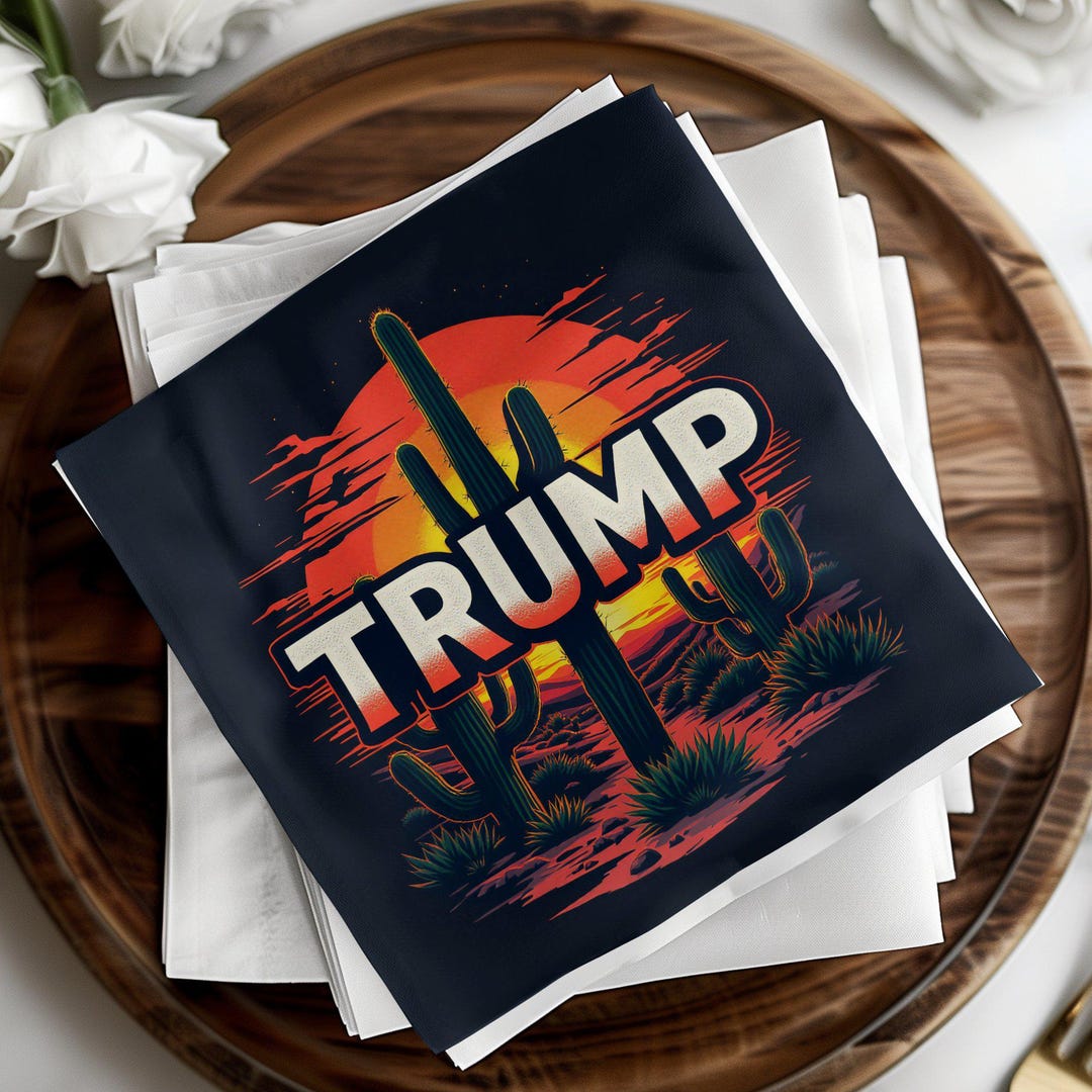 Celebrating the New US President Napkins, Ideal for Hosting Parties and ...