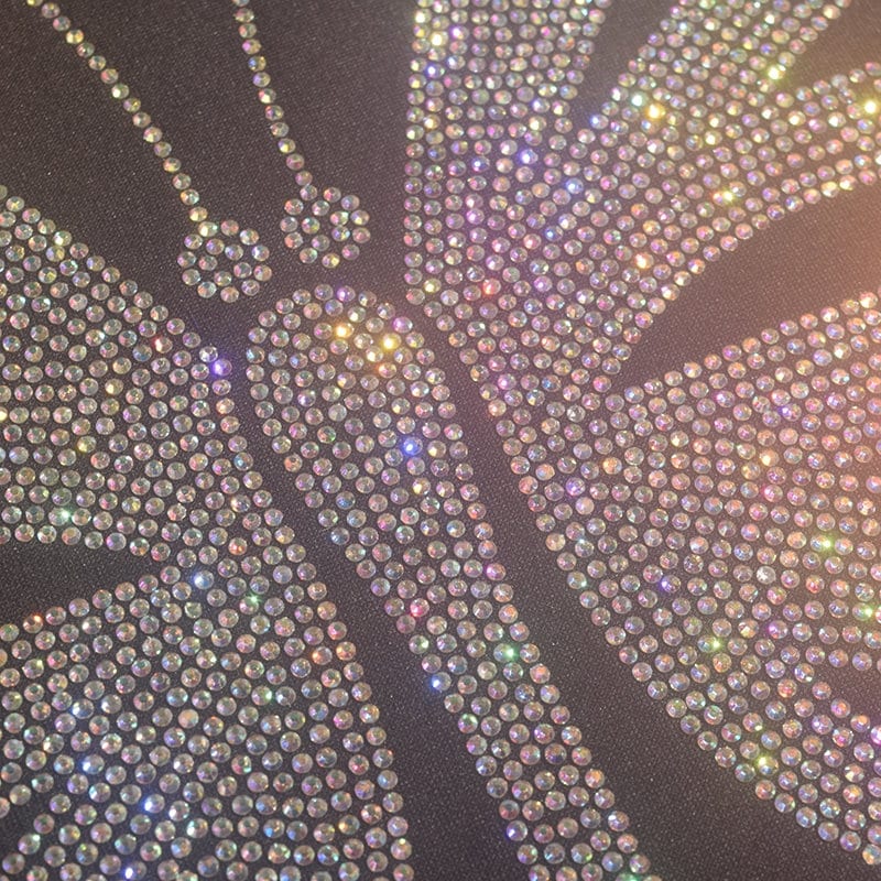 Butterfly Rhinestone Transfer Iron on Hot Fix Rhinestone - Etsy