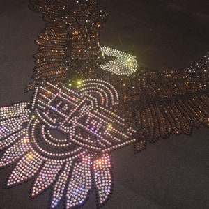 Elvis Eagle Rhinestone Design ,elvis Rhinestones Heat Transfer ,crystal ...