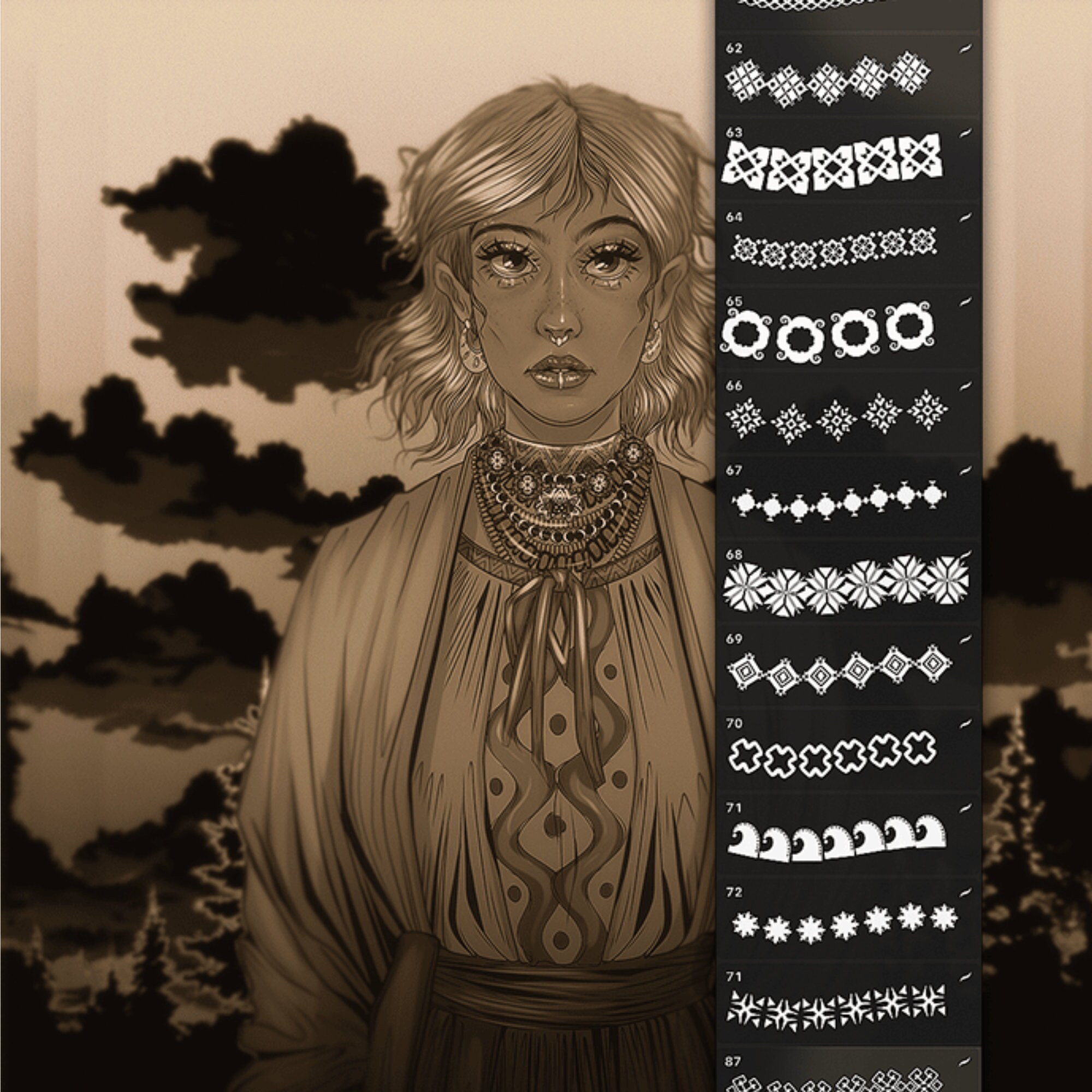 100+ Procreate Brushes for Textures, Procreate Brushes for ...