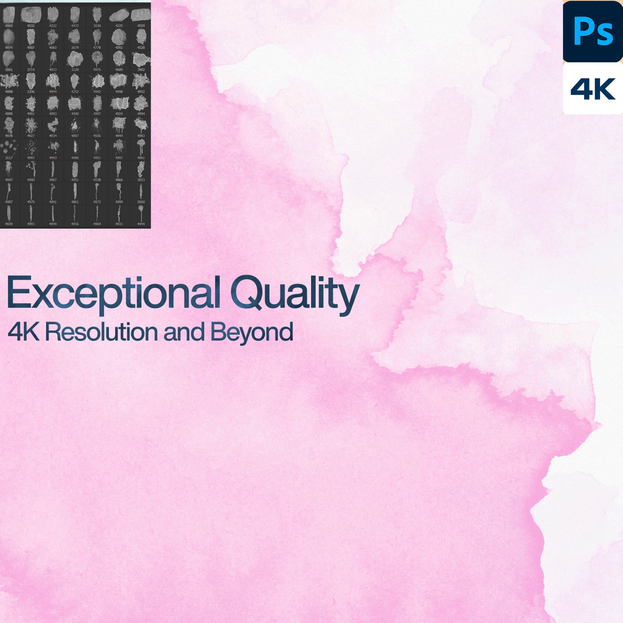 100 Procreate Watercolor Bundle, Procreate Watercolor Brushes ...