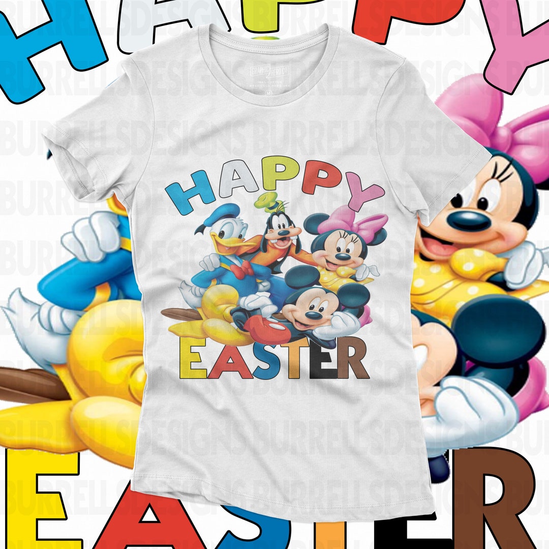 Mickey Mouse Happy Easter Day Png, Customize Easter Bunny Png ...