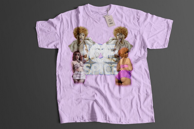 Ice Spice Design PNG | Vector T-shirts PNG | Printable Bootleg Tee ...