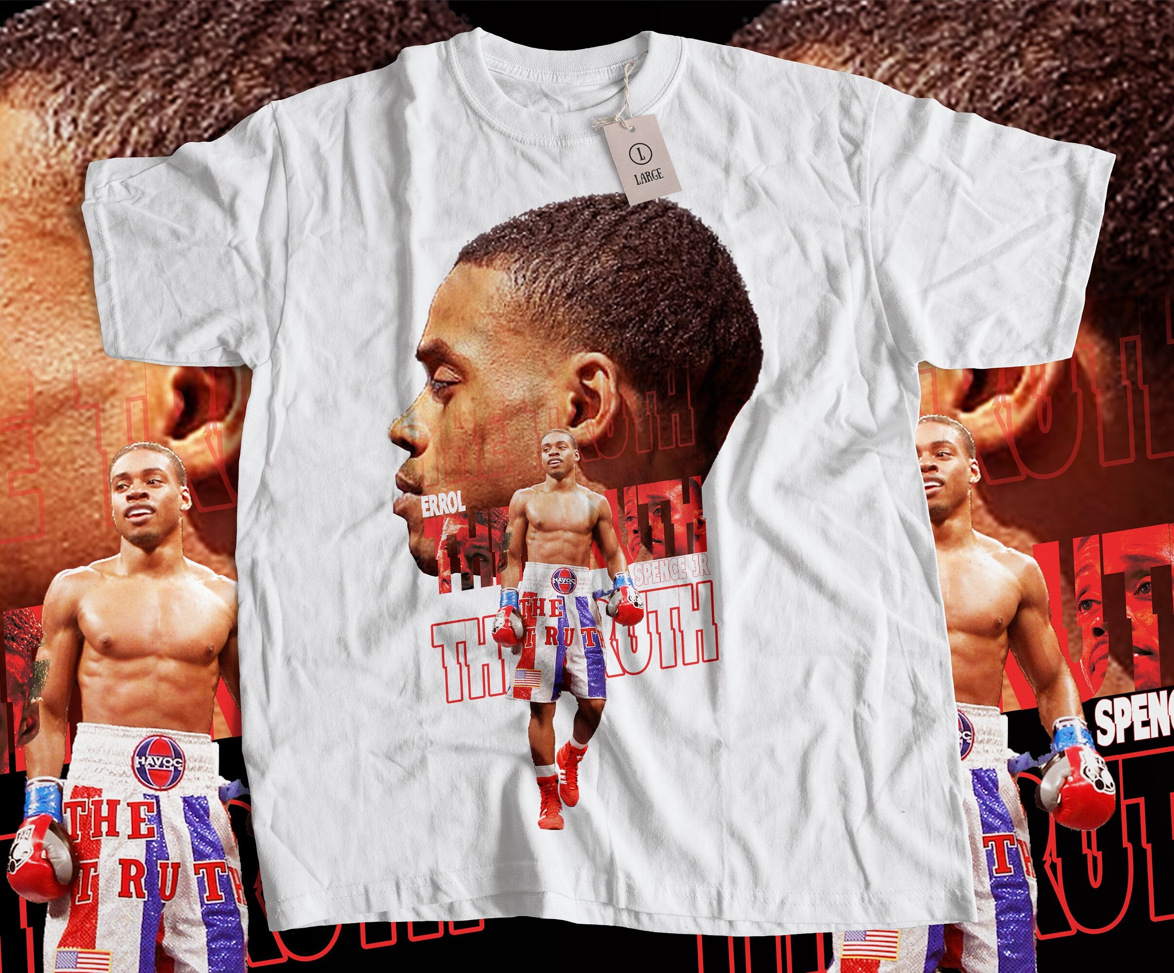 Errol "the Truth" Spence Jr T Shirt Png Design DTG, Sublimation ...