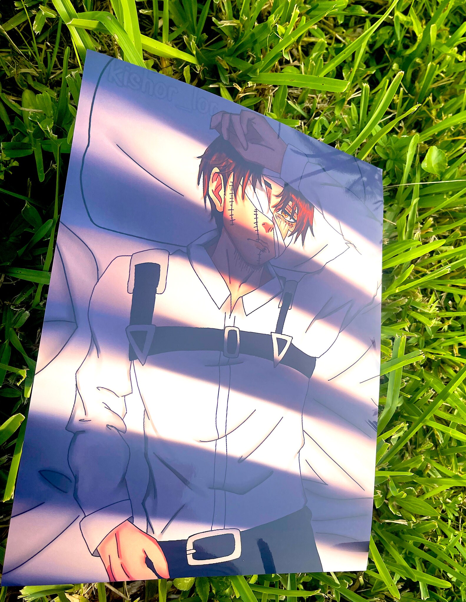 Levi Ackerman Glossy Art Print Anime Art Prints Wall Art - Etsy