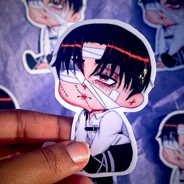 Attack on Titan Chibi Stickers - Etsy