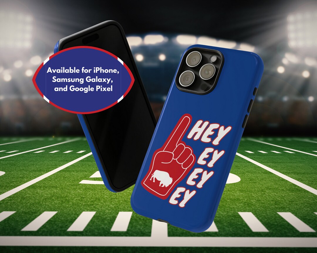 Buffalo Bills Foam Finger Phone Case, Shout Song Protective Cover - Etsy