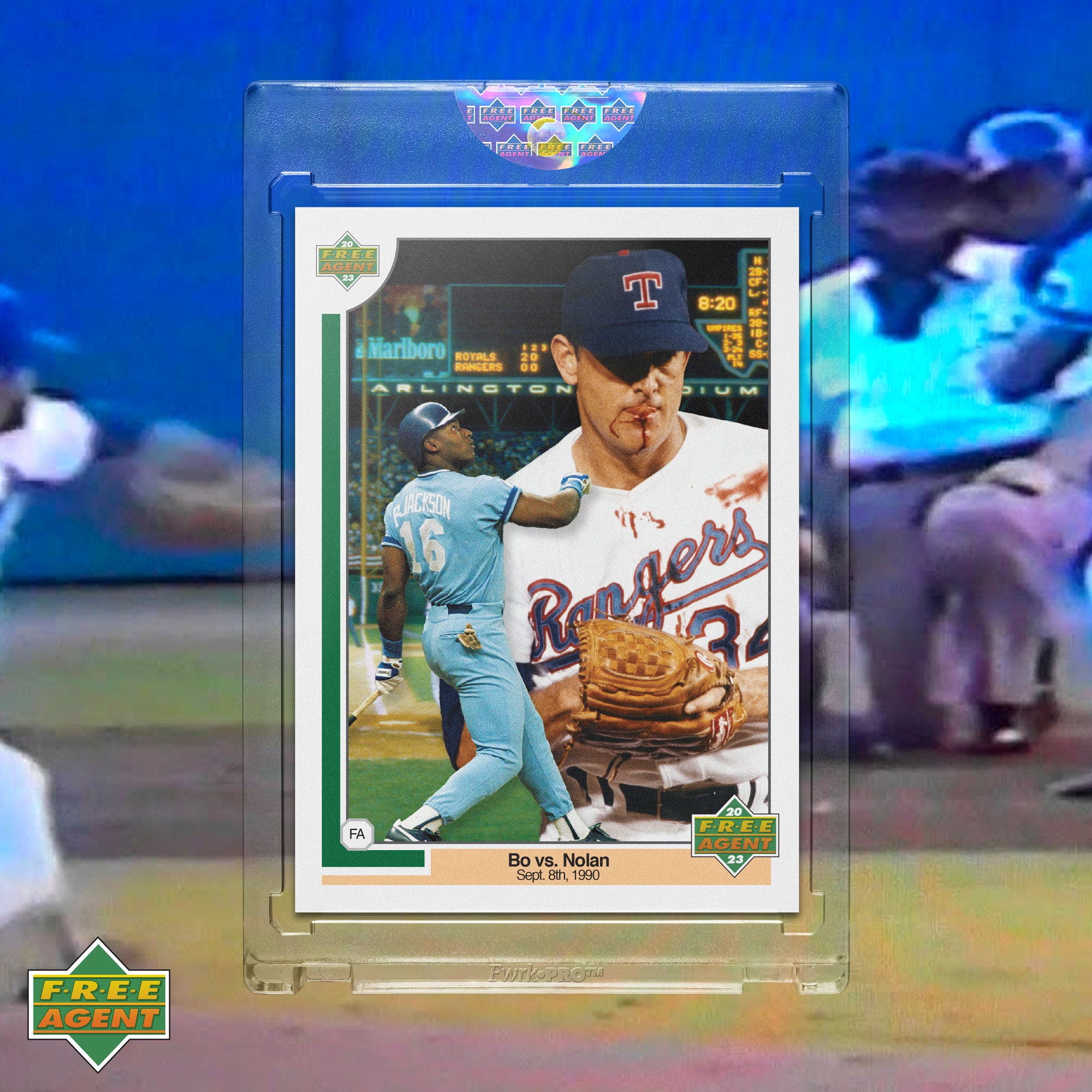 Bo Jackson Hits Nolan Ryan