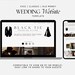 Elegant Wedding Website Personalized Wedding Website Template Easy to ...