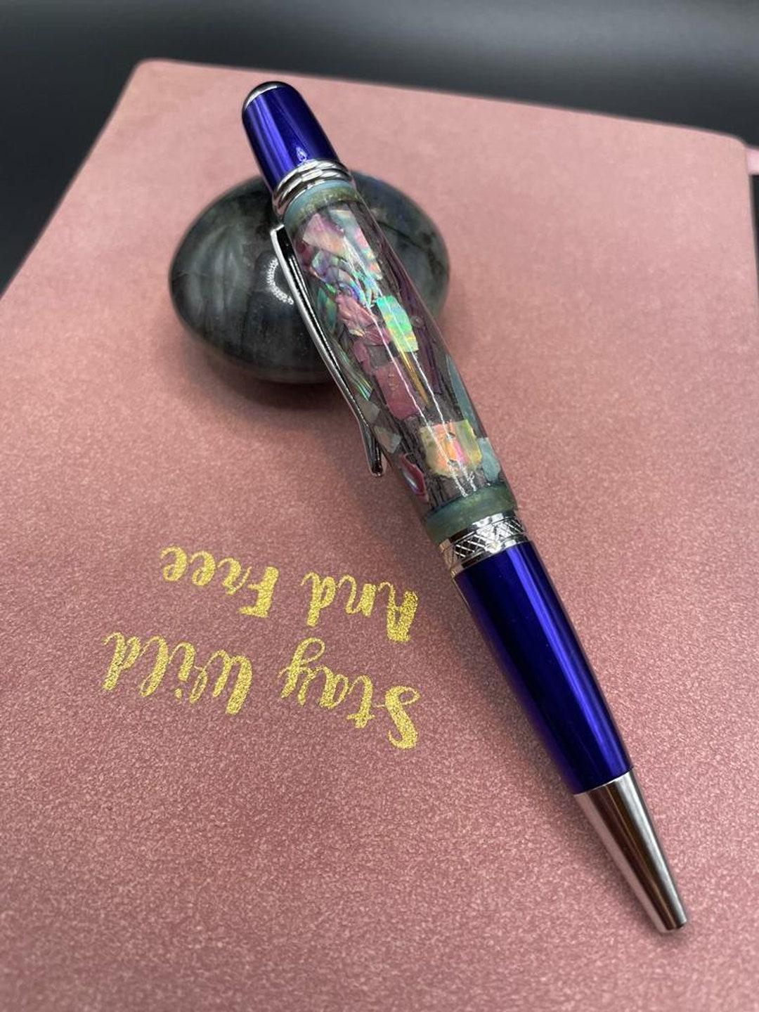Abalone Shards Pen - Personalized Handmade Gifts for Her Men Weddings ...