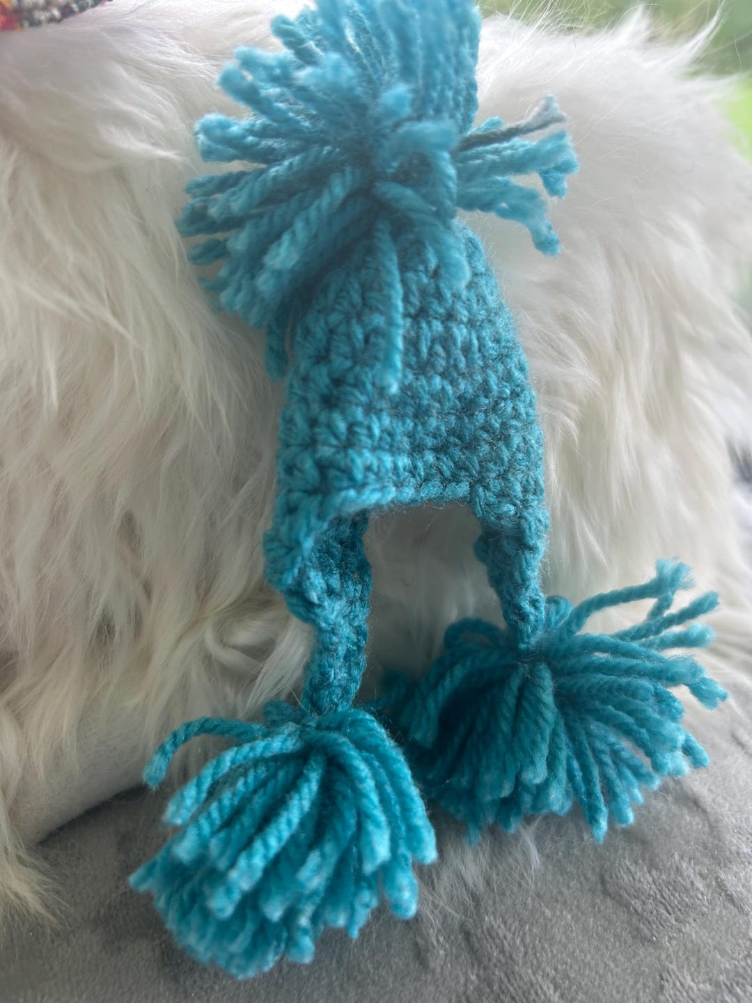 Peruvian Chullo Pom Pomhat Keychain - Etsy