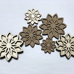 Geometric Flower Vector File - Etsy