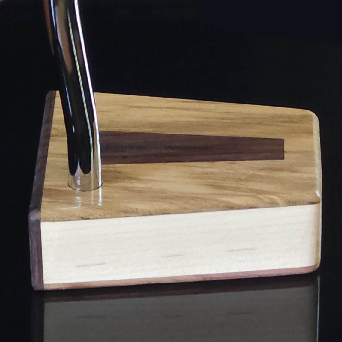 Handmade Teak & Rosewood Putter: Timberwolf Style, 400g Mallet Head - Etsy