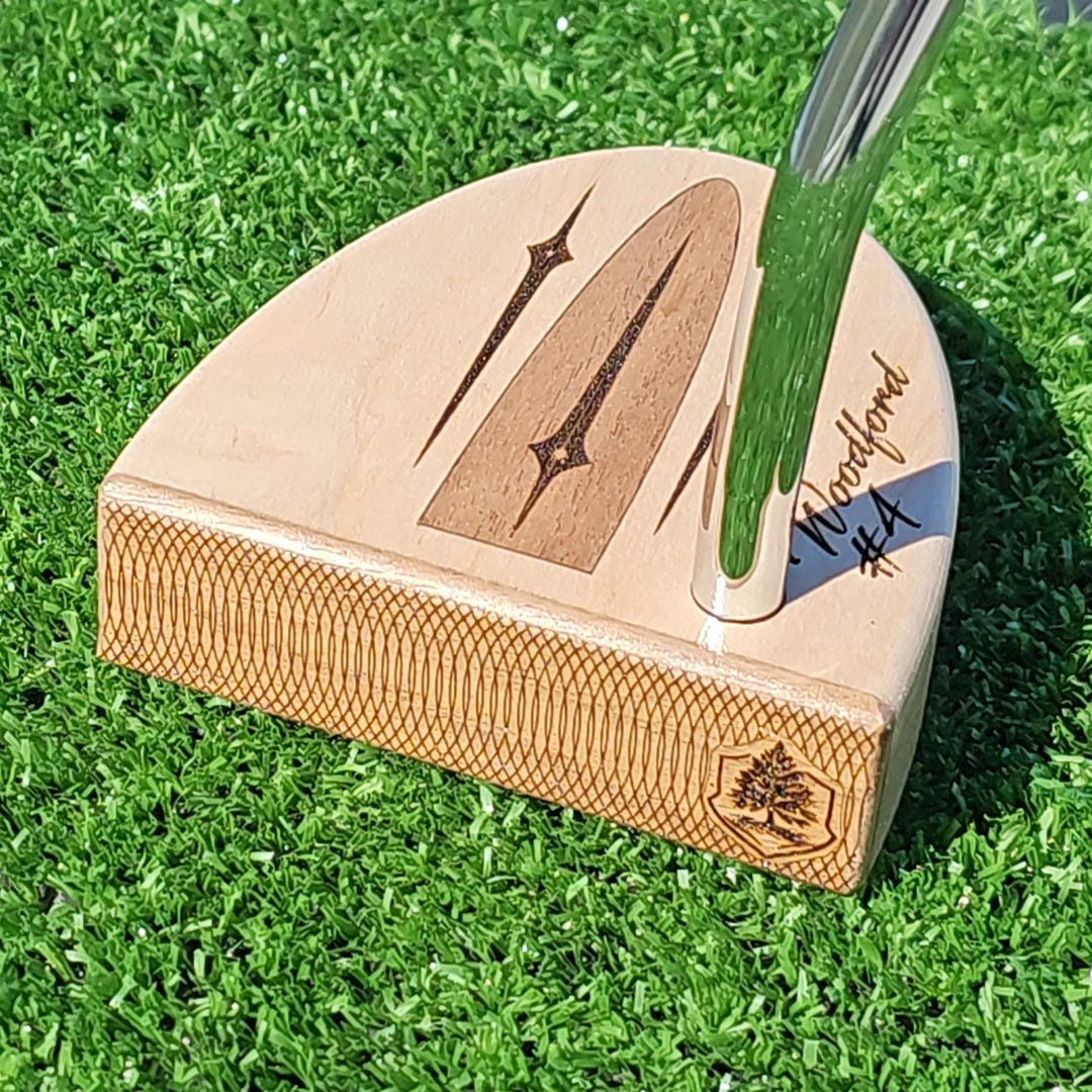 Pro Quality Beautiful Wood Putter, Perfect Face Balancing. Luxury ...