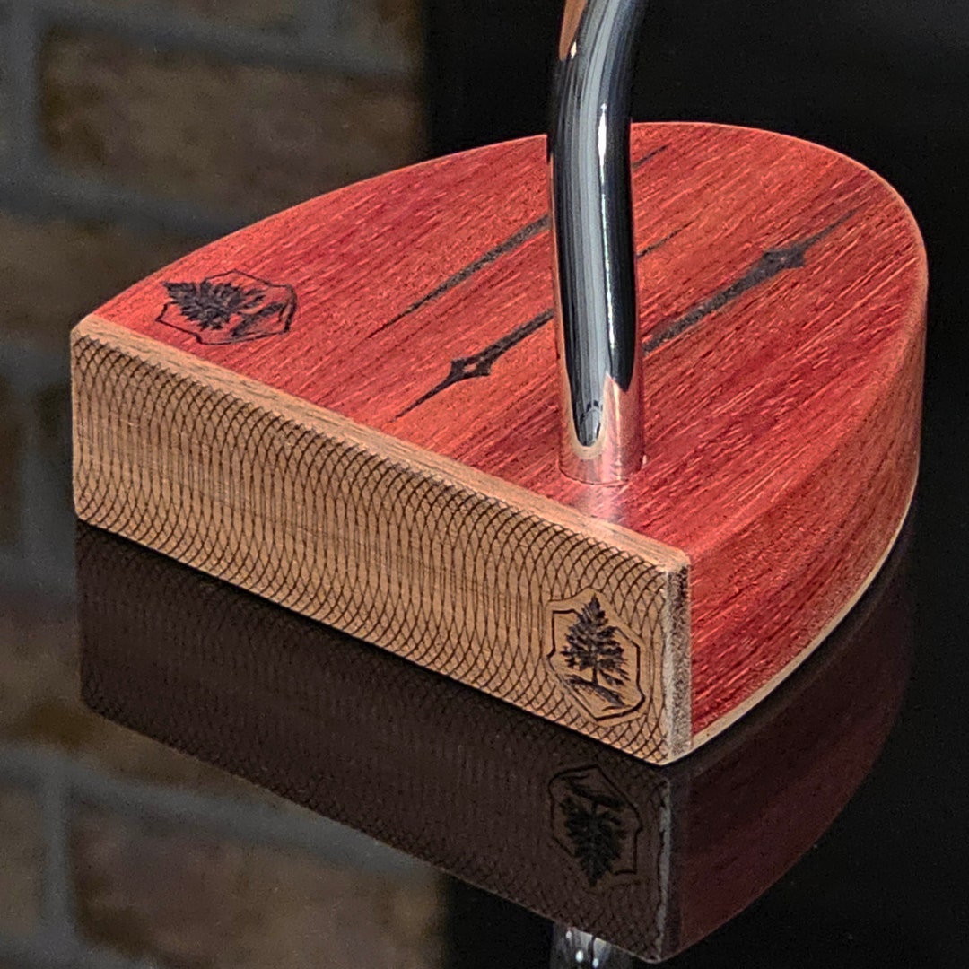 Pro Quality Beautiful Wood Putter, Perfect Face Balancing. Luxury ...