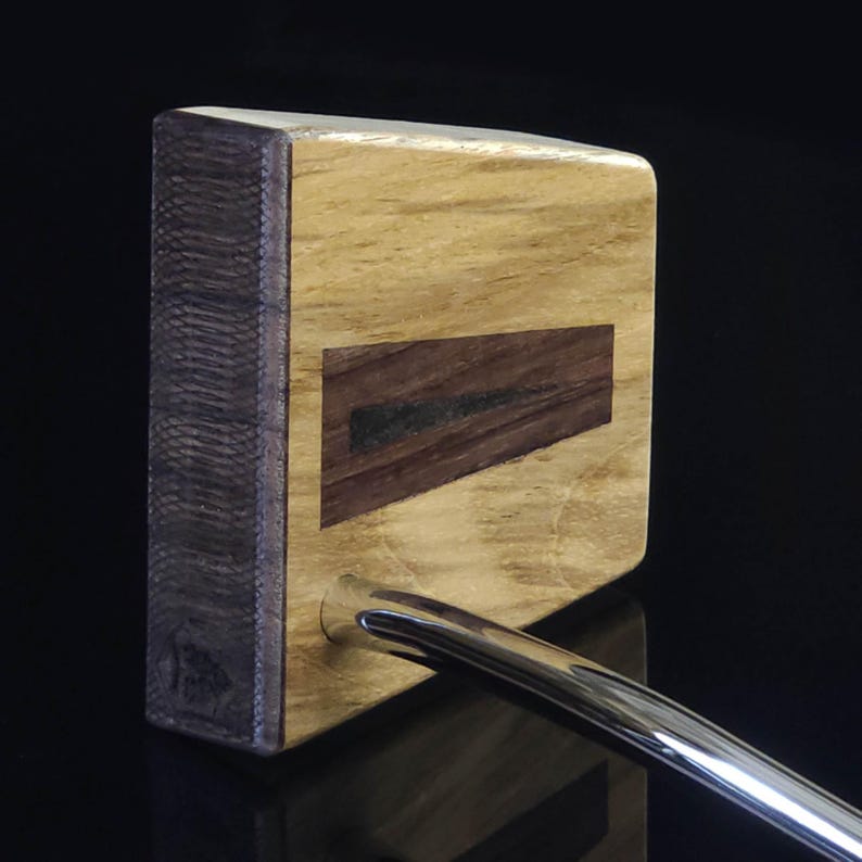 Handmade Teak & Rosewood Putter: Timberwolf Style, 400g Mallet Head - Etsy