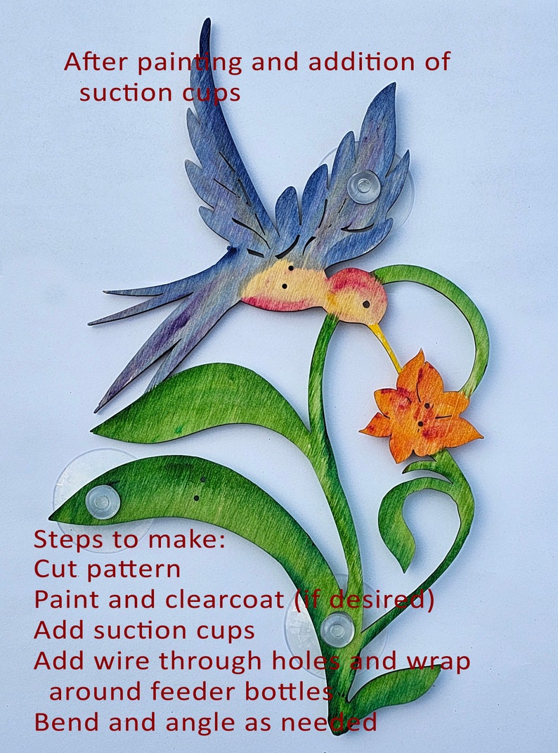 Hummingbird Feeder Design Files. Includes Where to Buy Supplies. Easy ...