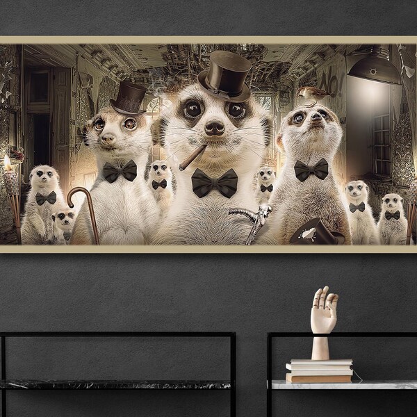 Meerkat Poster - Etsy