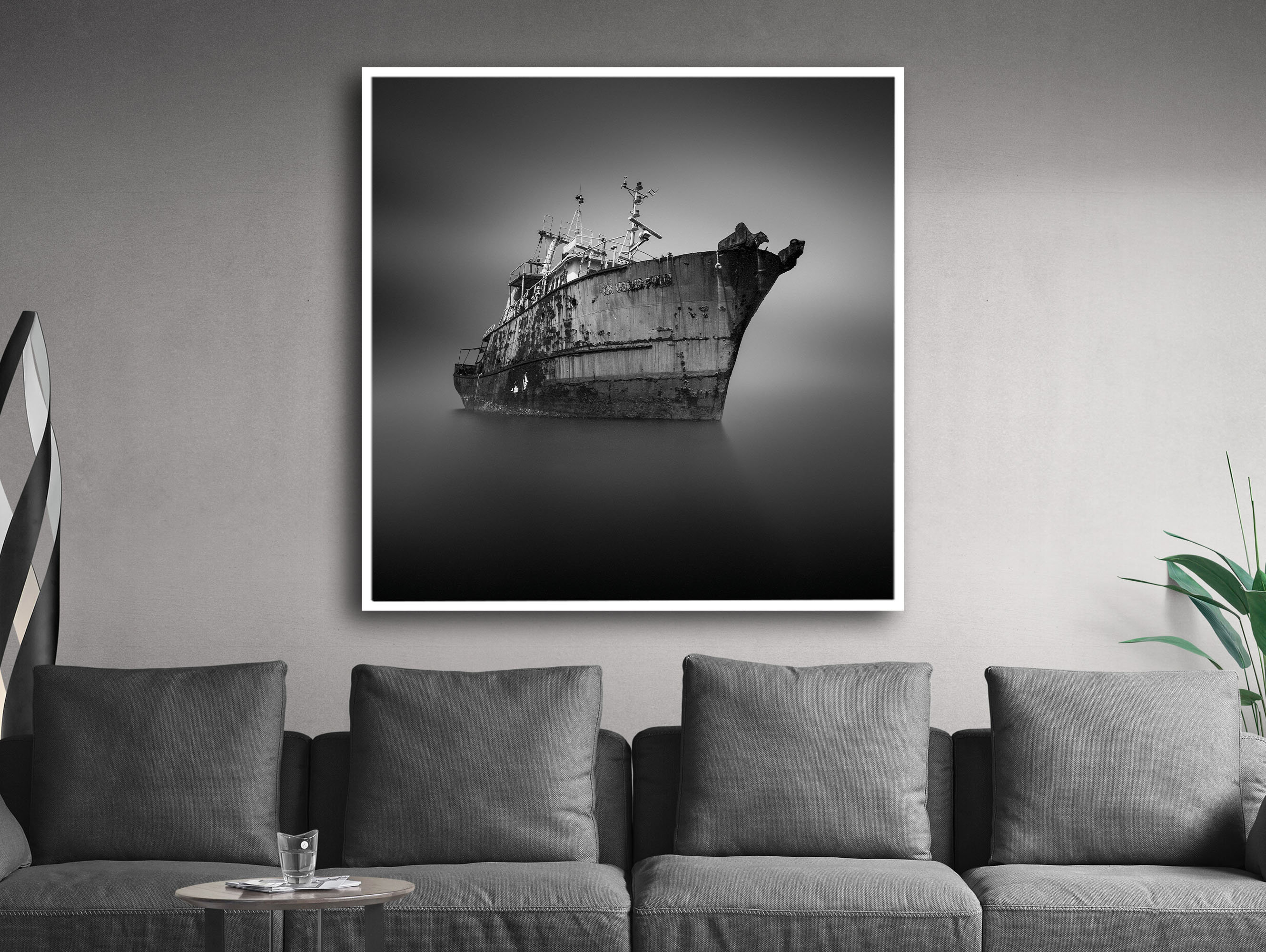 Sunken Pirate Ship Canvas, Ship Canvas, Pirate Ship Canvas, Trendly Canvas, Sailboat Canvas ...