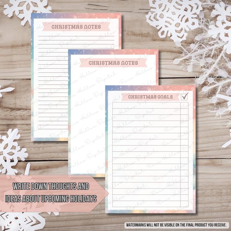 Christmas Planner Printable, Instant Download Printable Holiday to Do ...
