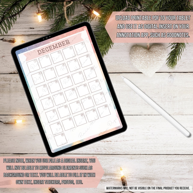 Christmas Planner Printable, Instant Download Printable Holiday to Do ...